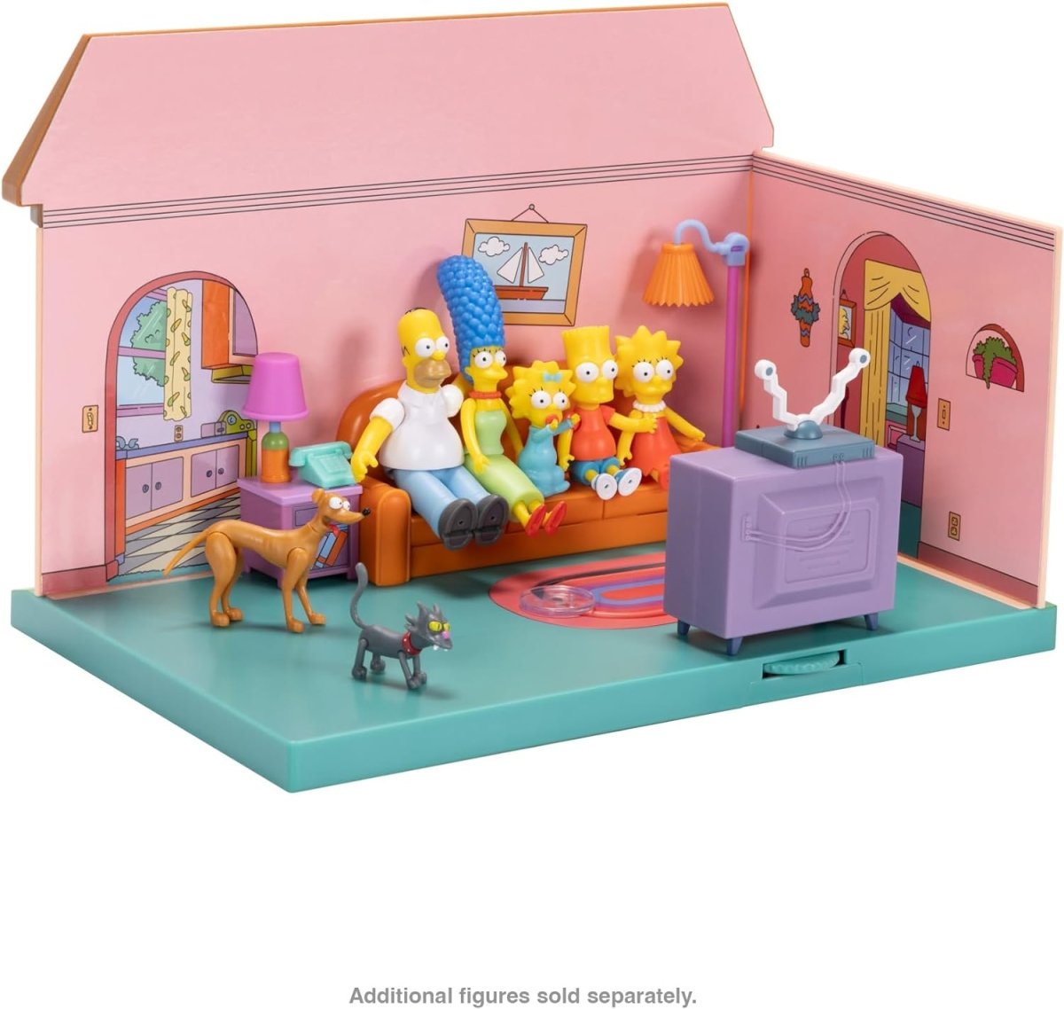 Diorama da Sala de Estar dos Simpsons – Casa Icónica da Série - ANIMATEK